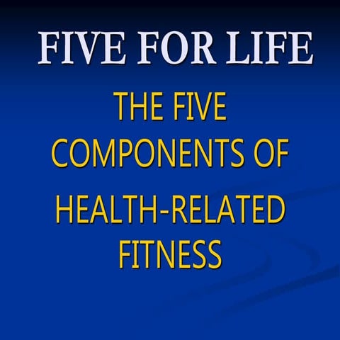 Health Related Fitness Components PPT.ppt