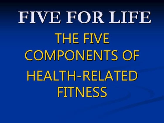 LESSON 2 PHYSICAL FITNESS PATHFIT I.pptx | Fitness and Exercise ...