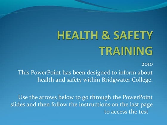 EHS Presentation | PPT