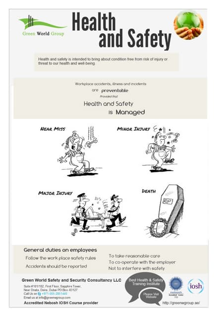 Health and safety act | PDF