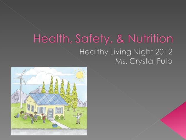 Ece nutrition, health & safety | PPT