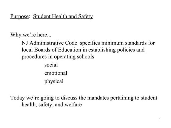 Safety and Autism | PPT