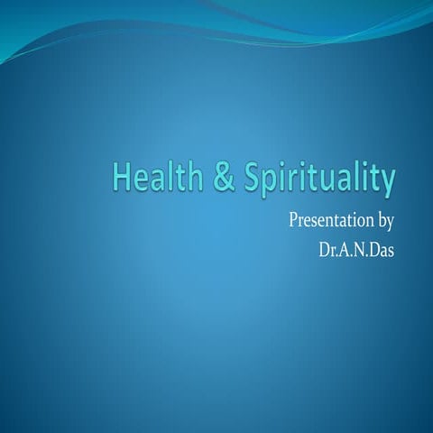 Health & spirituality | PPTX