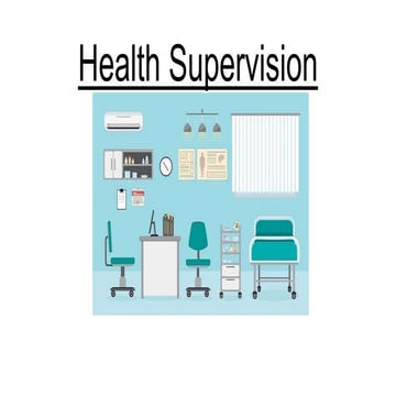 Health supervision | PPTX