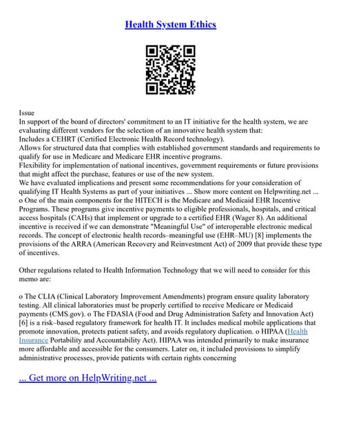 Health system elements | PPTX