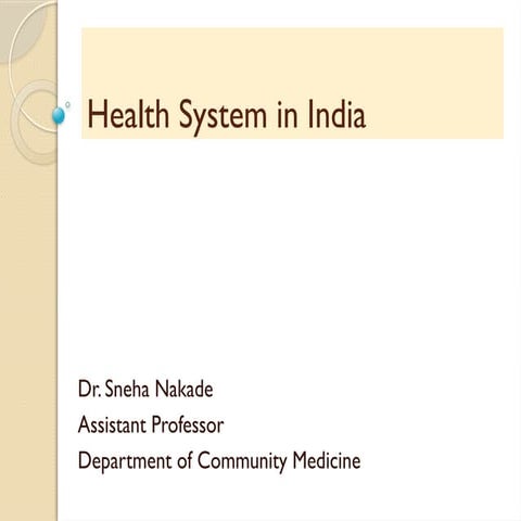 introduction to Health System in India.pptx