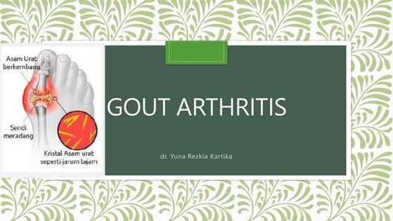 PP GOUT ARTHRITIS.pptx