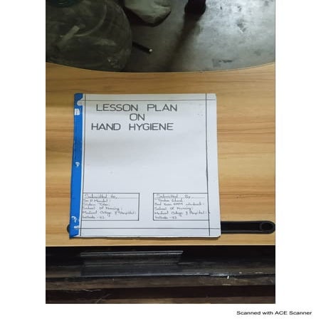 health talk and lesson plan on hand hygiene.pdf