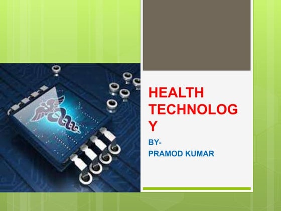 Health Technology Assessment | PPT