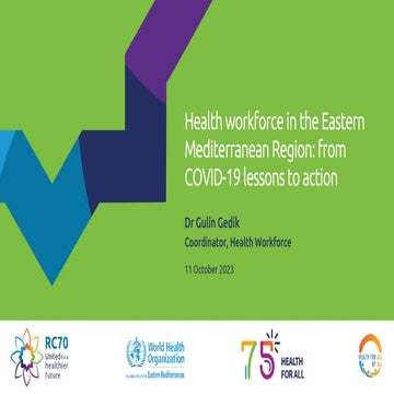 Health workforce in the Eastern Mediterranean Region from COVID-19 ...