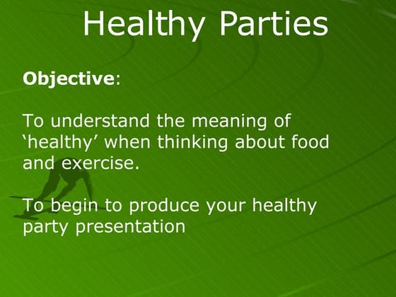Healthy vs. unhealthy food! | PPTX
