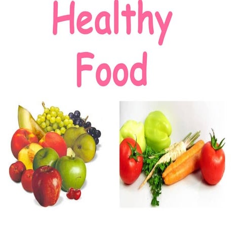 Healthy Food | PPT