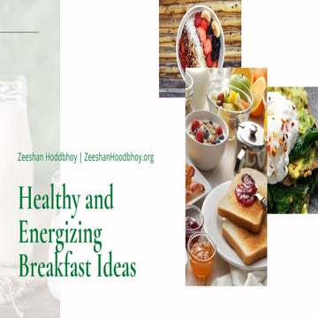 Healthy and Energizing Breakfast Ideas | PDF