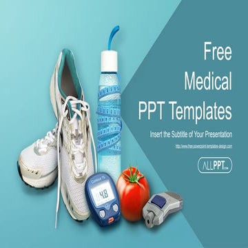 Healthy Diabetic Life PowerPoint Templates.pptx