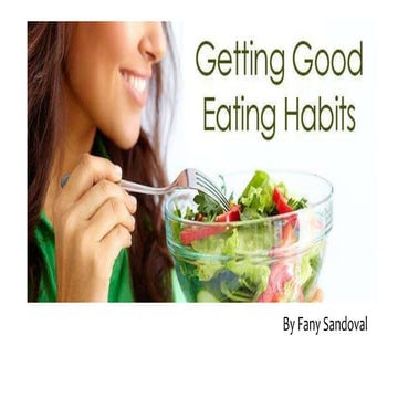Healthy eating habits | PPTX