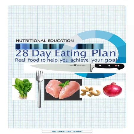 Healthy eating on the run 28 day eating plan | PDF