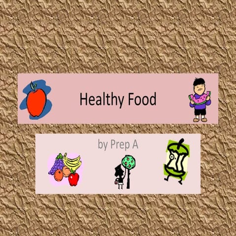 Healthy food | PPT