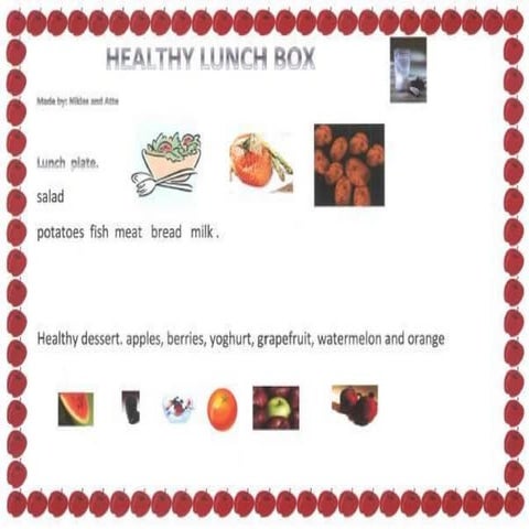 Healthy food | PDF