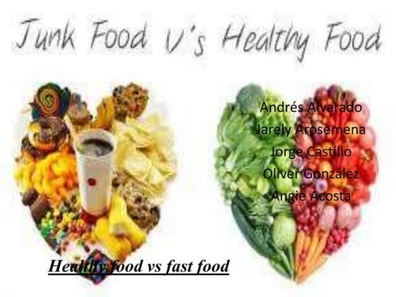 Healthy vs. unhealthy food! | PPTX | Healthy Cooking and Eating | Food ...