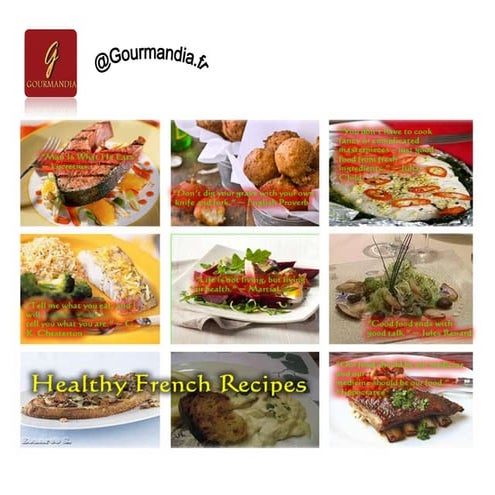 Healthy french recipes | DOCX | World Cuisines | Food & Drink