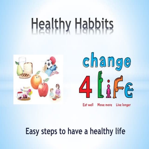 Healthy habbits (presentation n°1) | PPTX