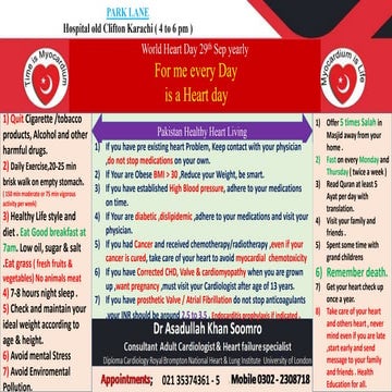 Healthy Heart failure awareness & selfcare zones . | PPTX