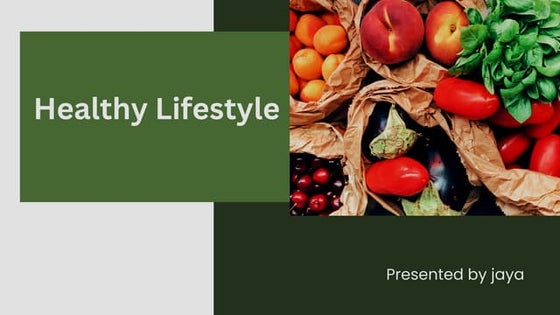 How to stay healthy | PPT