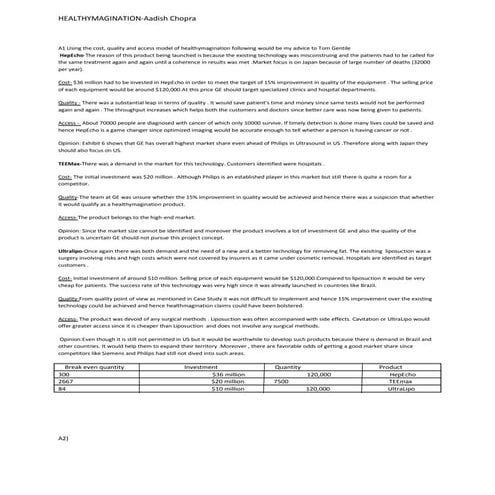 Healthymagination | PDF