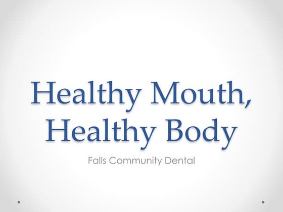 Importance of Oral Health | PPTX