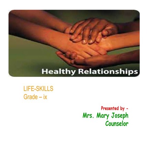 Healthy relationship (1) | PPT