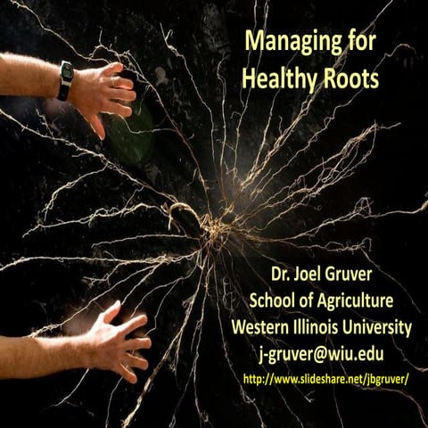Managing for Healthy Roots | PDF