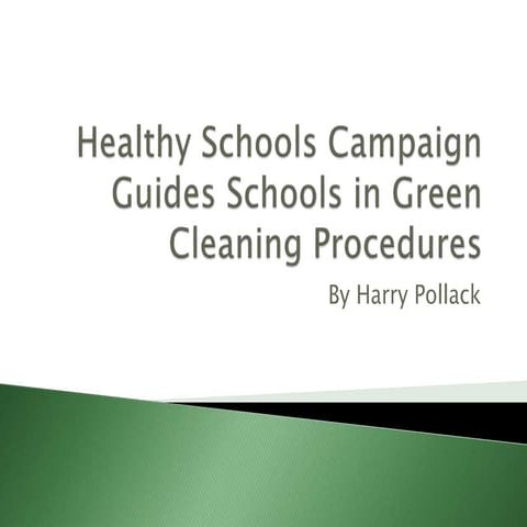 Sample green-clean-presentation | PPT