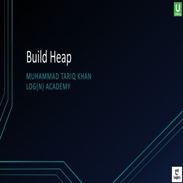 Build Heap Step by Step | PPTX