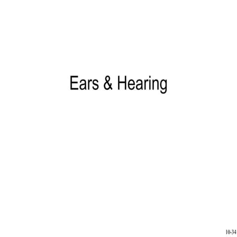 Hearing | PPT