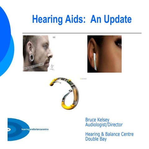 Hearing and Balance Centre: 2011 Hearing Awareness Week - Hearing Aids ...