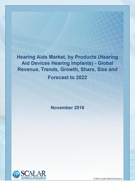 Hearing Aid Proposal | PDF