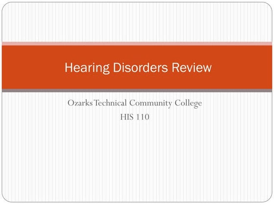 Speech audiometry & masking | PPTX