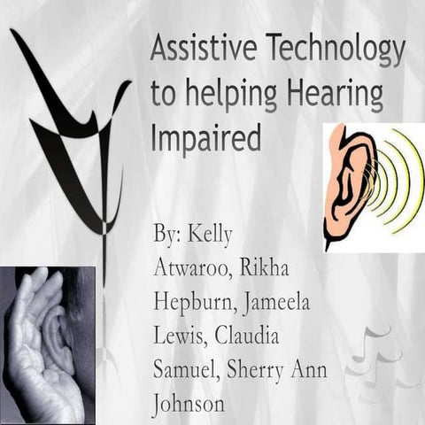 Deaf And Hard Of Hearing | PPT