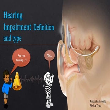 Hearing Impairment | PPTX