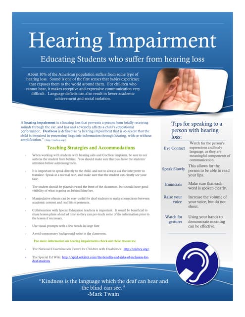 Hearing loss | PPT