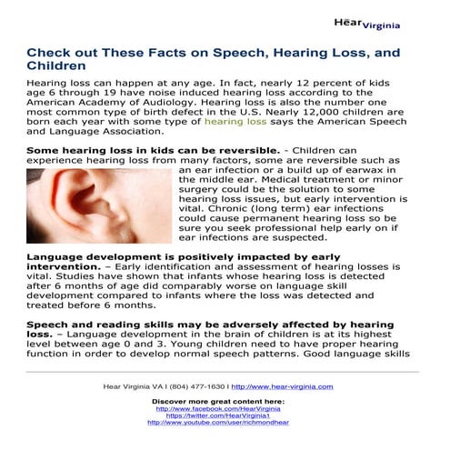 Progressive hearing loss | PPTX