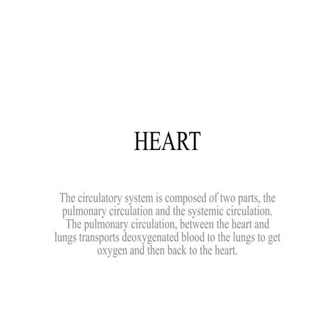 Heart | PPT