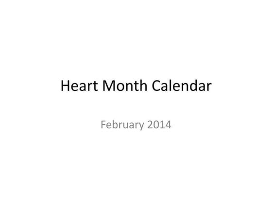 Healthy heart - Life's simple 7 presentation | PPTX | Heart and ...