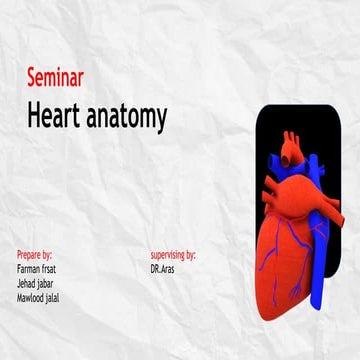 Heart anatomy and define, function,structure and | PPT