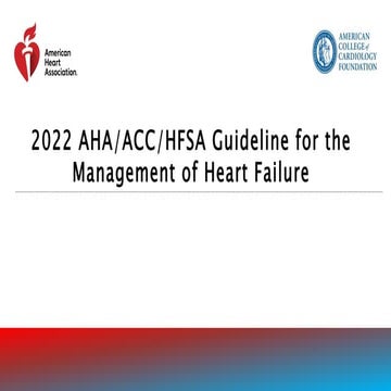 heart-failure-management- american CC guidelines | PPTX
