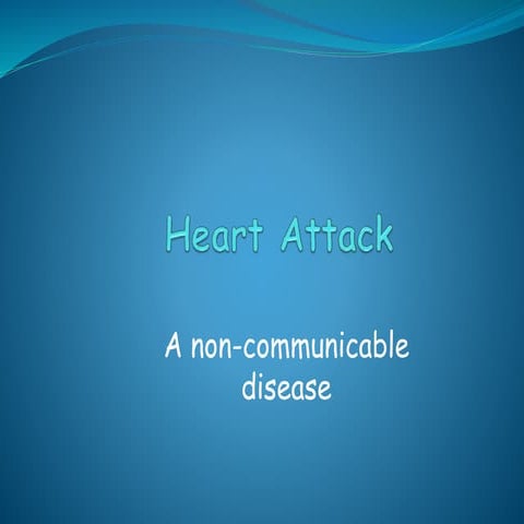 Heart attack | PPTX | Heart and Cardiovascular Diseases | Diseases and ...