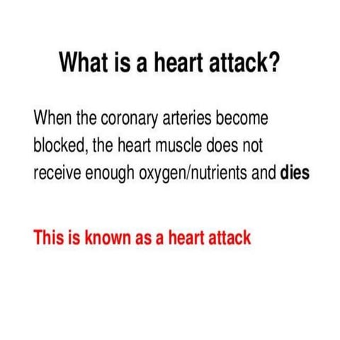 Heart attack | PPT
