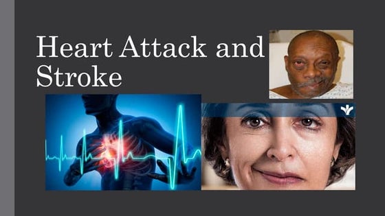 Heart Attack and Stroke powerpoint .pptx | Heart and Cardiovascular Diseases | Diseases and ...