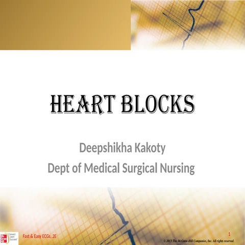 Cardiology & cardiovascular system heart block deep.pptx
