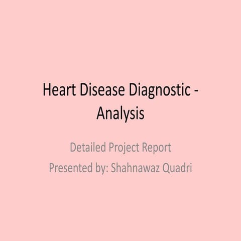 Heart Disease Analysis: Insights and Data TrendsHeart Disease Analysis ...